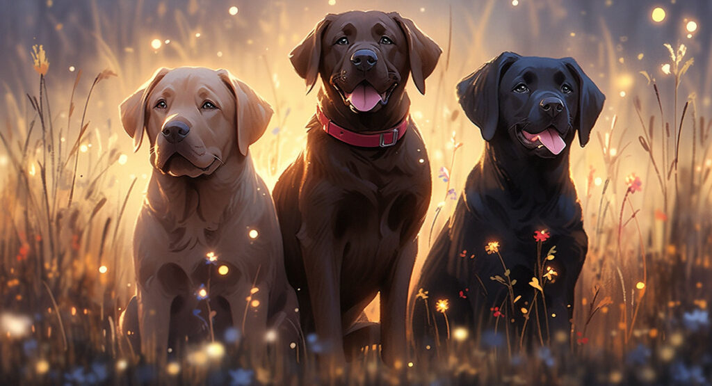 Entdecke die Farbvielfalt des Labrador Retrievers - Lucky Labrador
